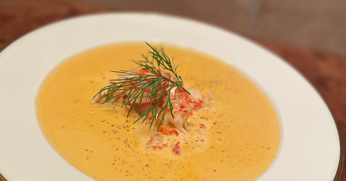 Hummersoppa - Recept - Vinlistan